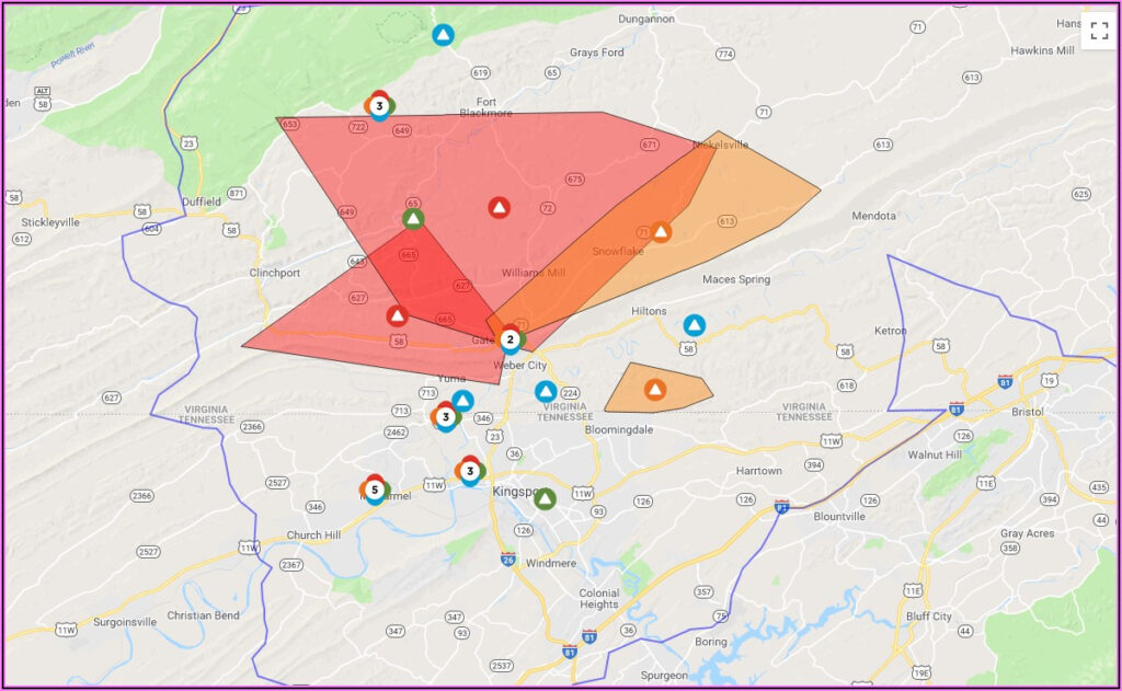 Aep Outage Map Va Maps Resume Template Collections GDBZKJeARo ...
