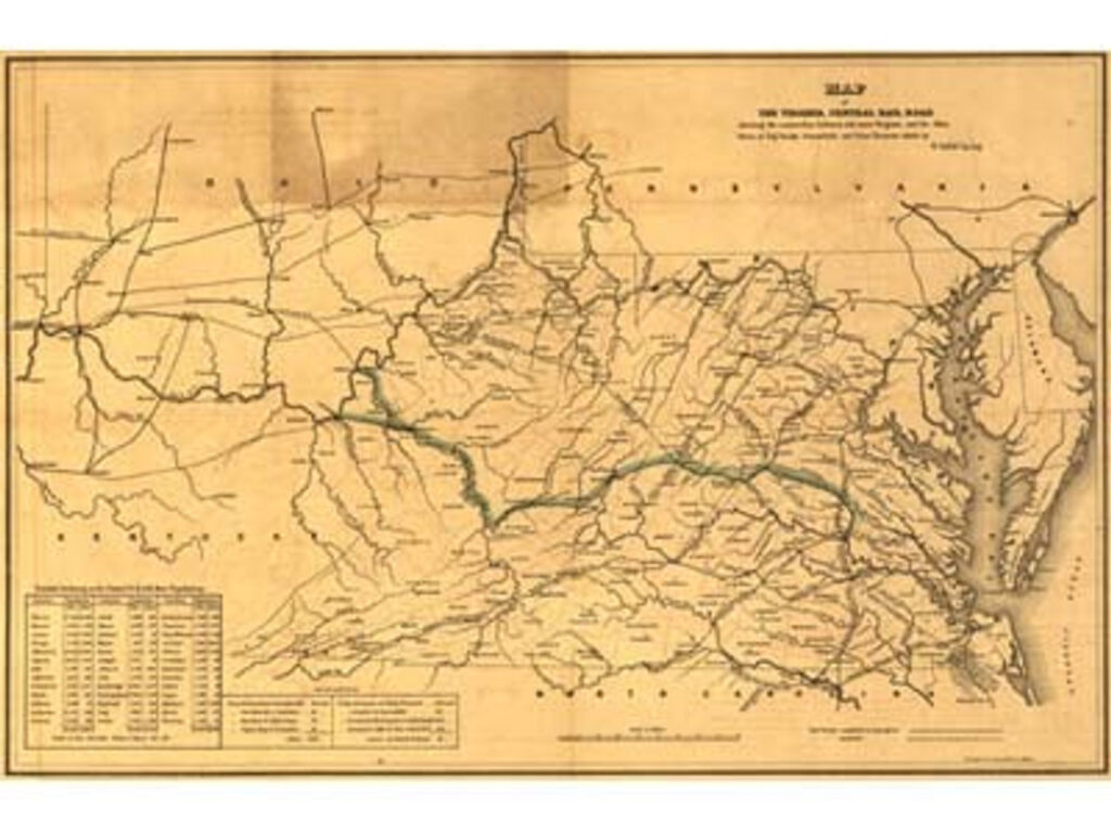 Historical Maps Of Virginia | Virginia Map