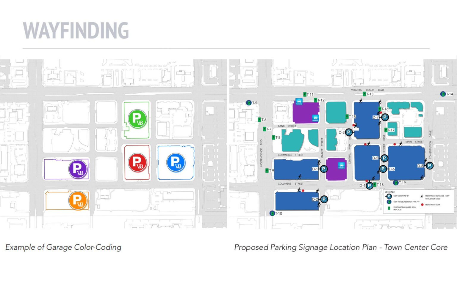 Virginia Beach Town Center Wayfinding Master Plan Clark Nexsen ...